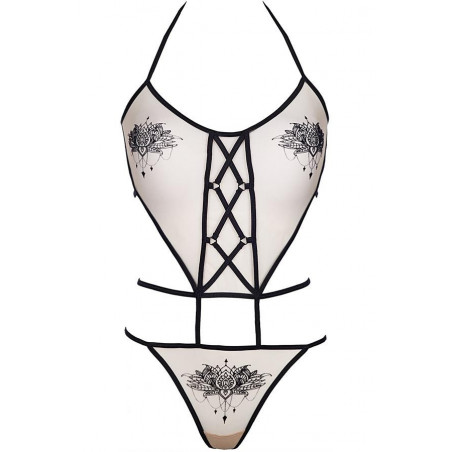 Axami Body Transparent V-8870 en Tulle Avant-Garde | Joli(e) Dessous